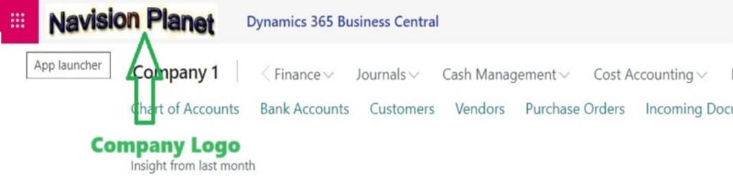 Display Company Logo in Business Central and Change the Theme color