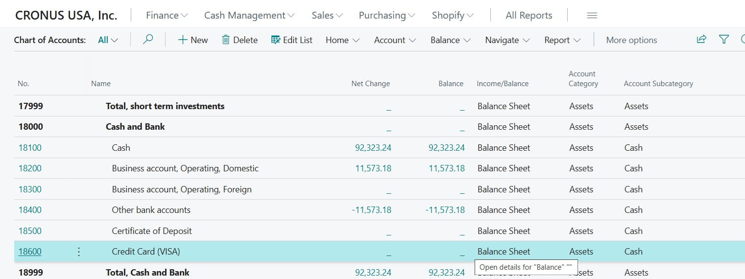 Business Central Chart of Accounts Setup - Step by Step Guide