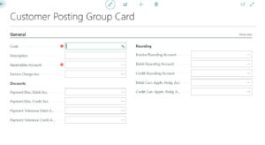 How to Setup Customer Posting Groups in Business Central