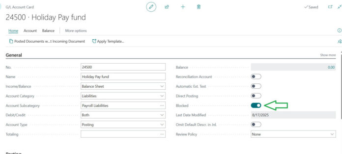Business Central Chart of Accounts Setup - Step by Step Guide