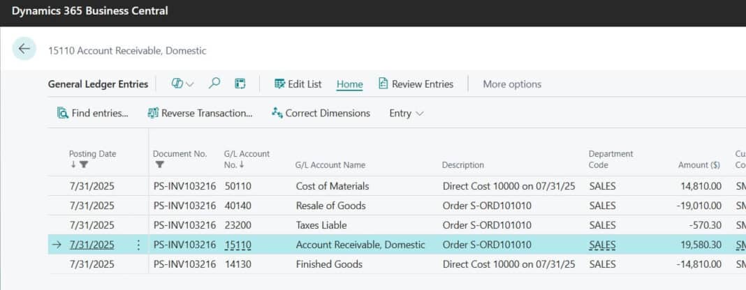 How to Setup Customer Posting Groups in Business Central