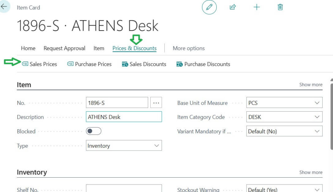 Price List and Discount Setup Explained in Business Central