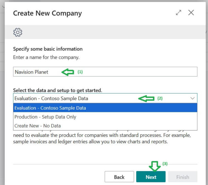 How to Create a New Company in Business Central