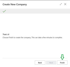 How to Create a New Company in Business Central