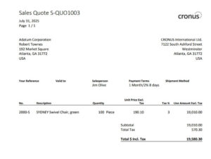 Sales Quote, Order, and Invoice - Full Process in Business Central