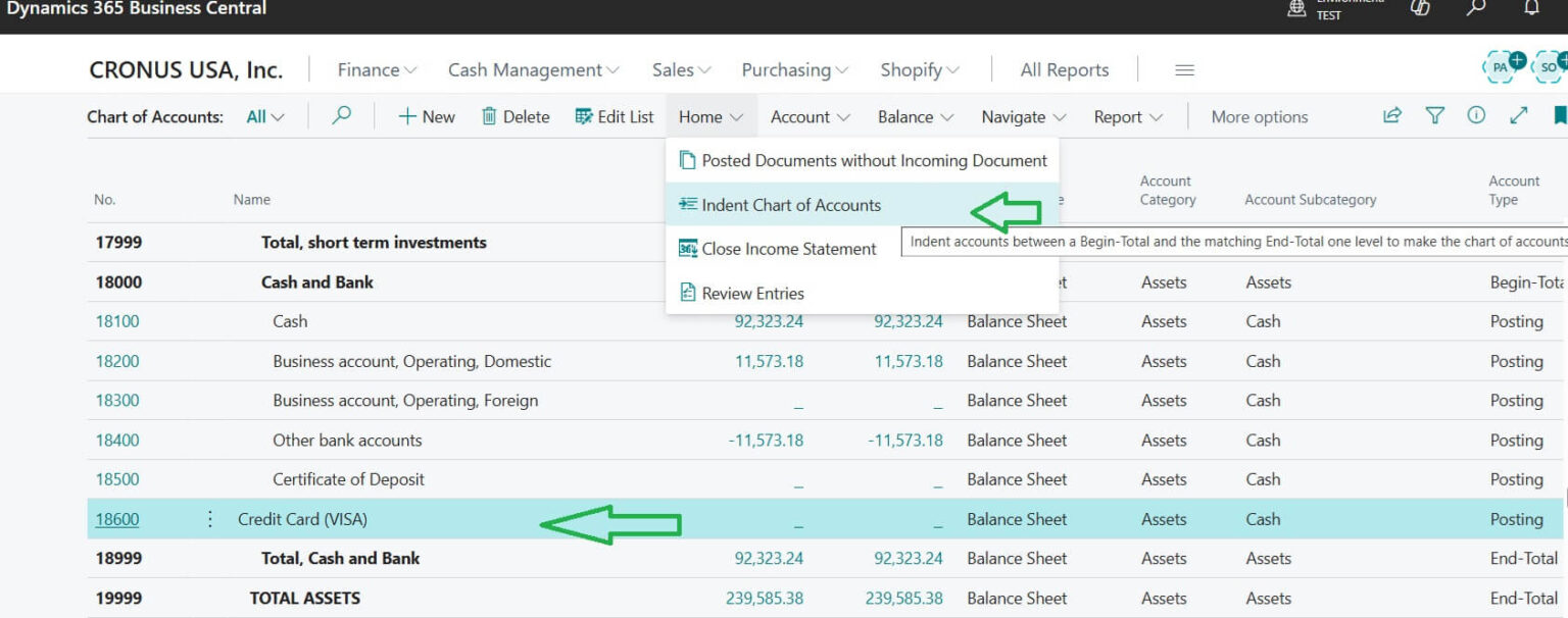 Business Central Chart of Accounts Setup - Step by Step Guide
