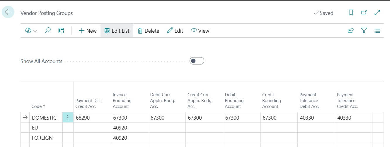 Business Central Chart of Accounts Setup - Step by Step Guide