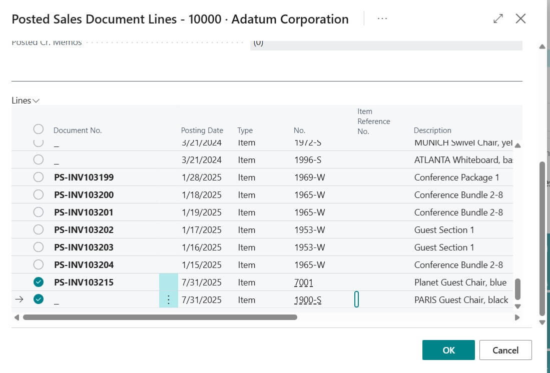 How to Post a Sales Return Order in Business Central