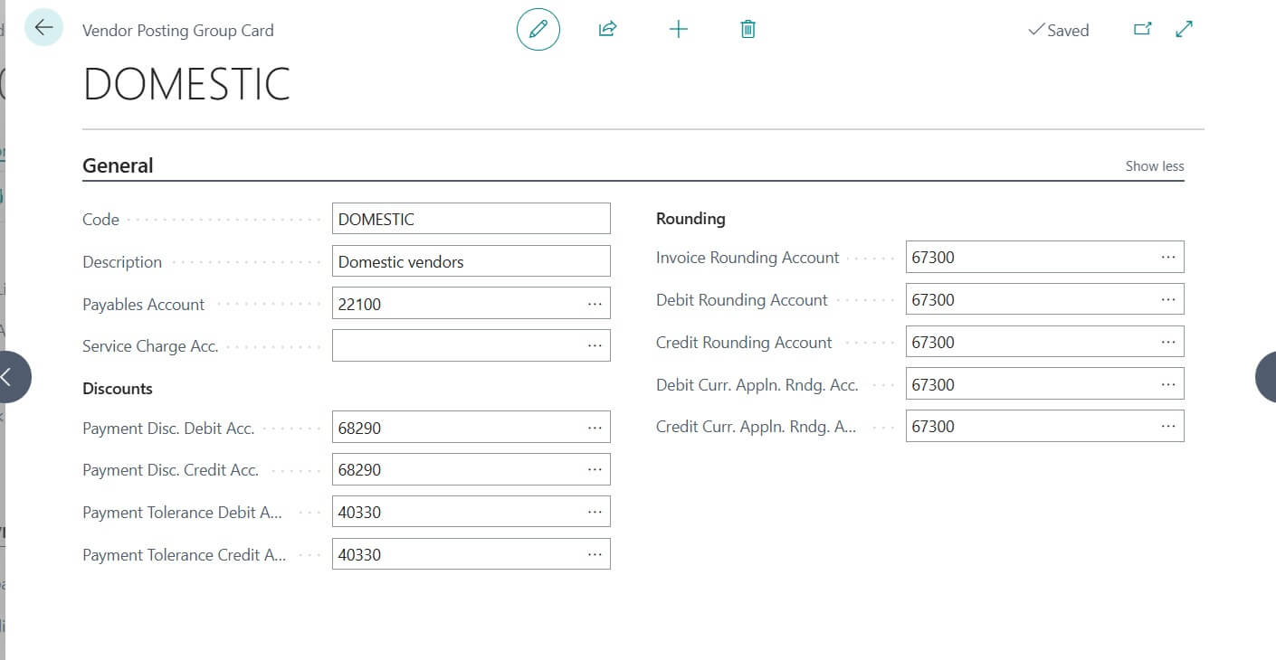Vendor Creation and Posting Group Setup in Business Central